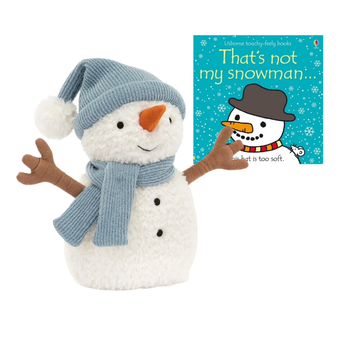 Jellycat Sammie Snowman & That’s Not My Snowman Gift Set – Stork in the ...