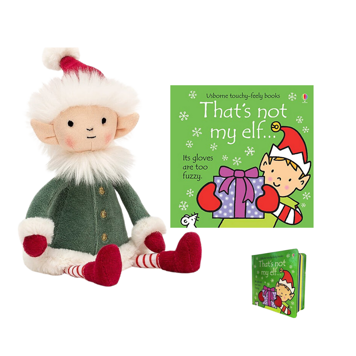 Jellycat That’s not my Elf Little Leffy Elf Gift Set (Retired) – Stork ...