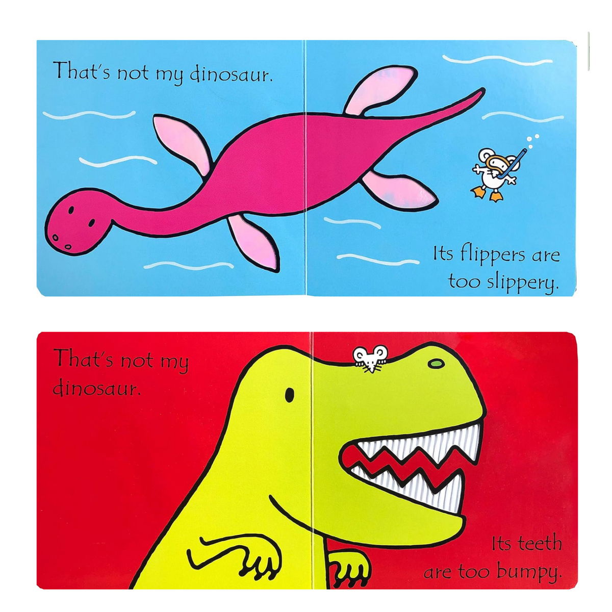 That’s Not My Dinosaur Book and Dinosaur Toy – Stork in the City