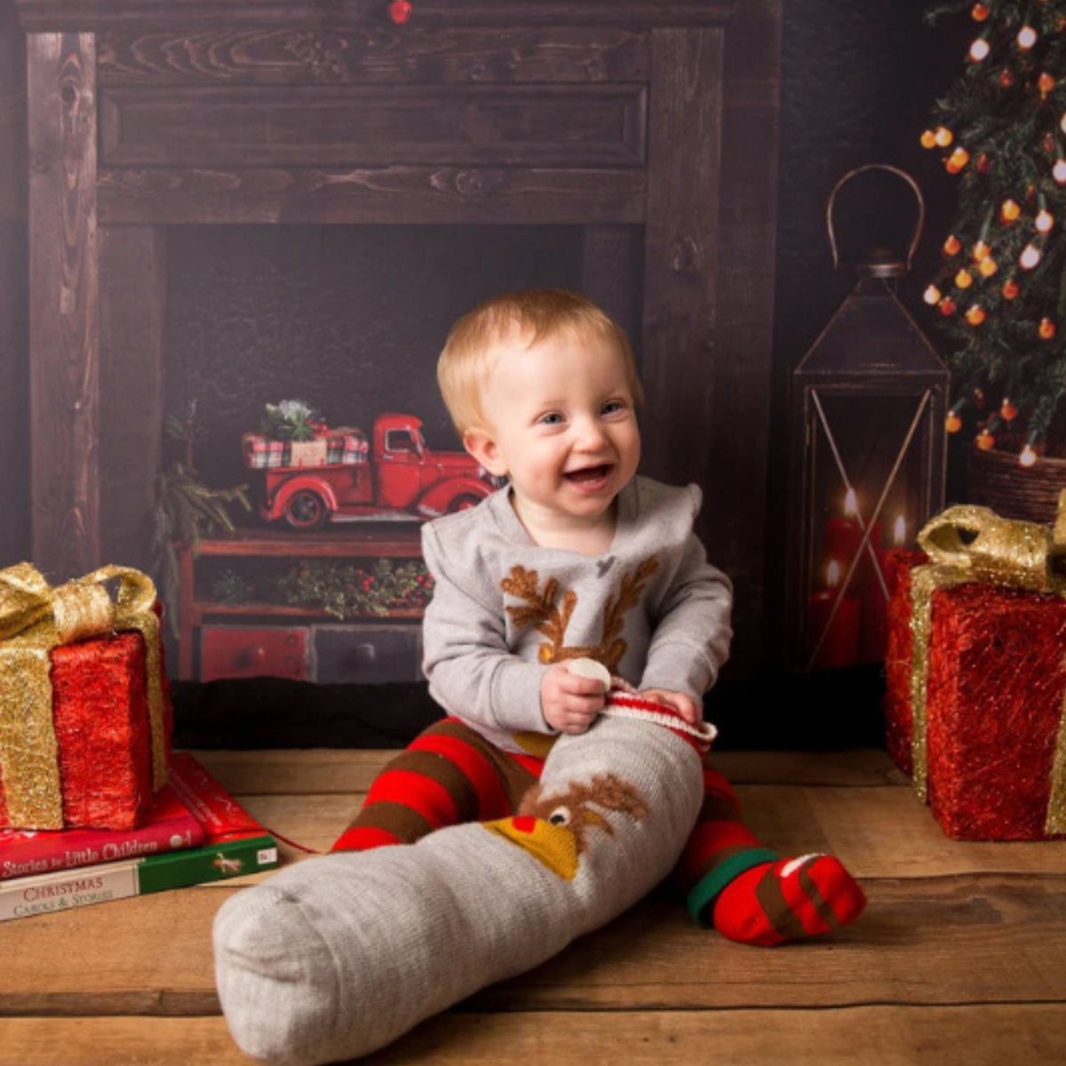 Blade & Rose Reindeer Stocking – Stork in the City